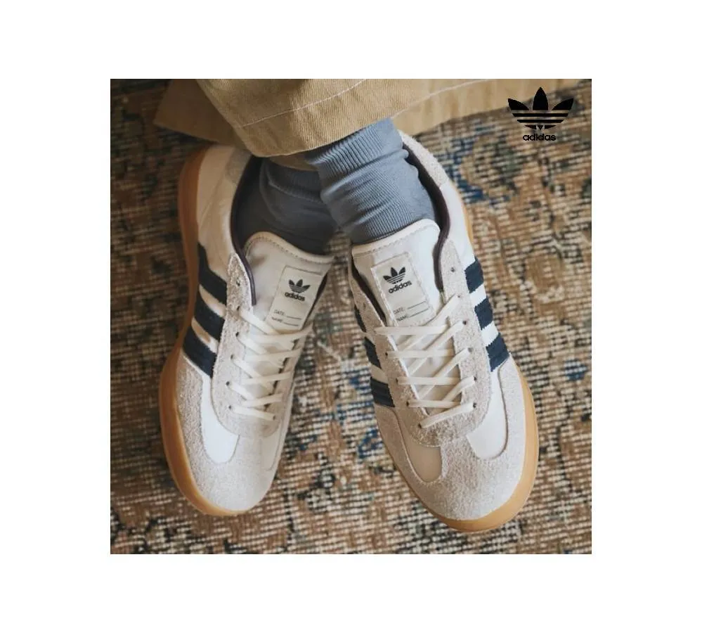 아디다스 가젤 인도어 화이트 그레이 스니커즈 IH9985 | 크로켓