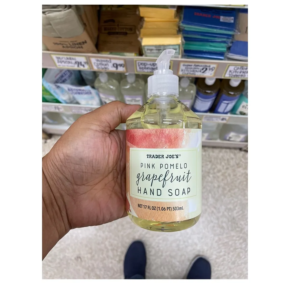 트레이더조 핸드워시 503ml 3팩 핑크 포멜로 Trader Joe's Pink Pomelo Grapefruit Hand Soap 17oz(50 | 크로켓