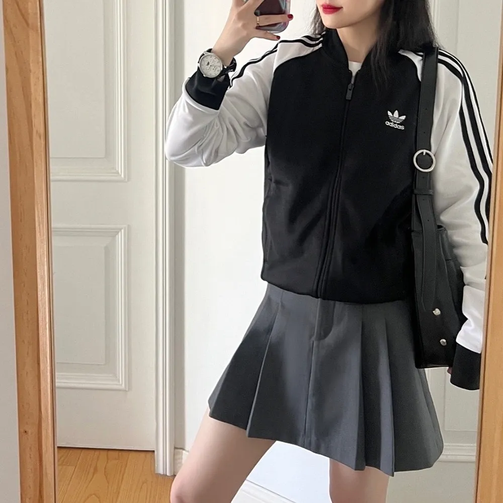 아디다스 아디컬러 클래식 SST 트랙 탑 져지 자켓 블랙 IK7025 | 크로켓