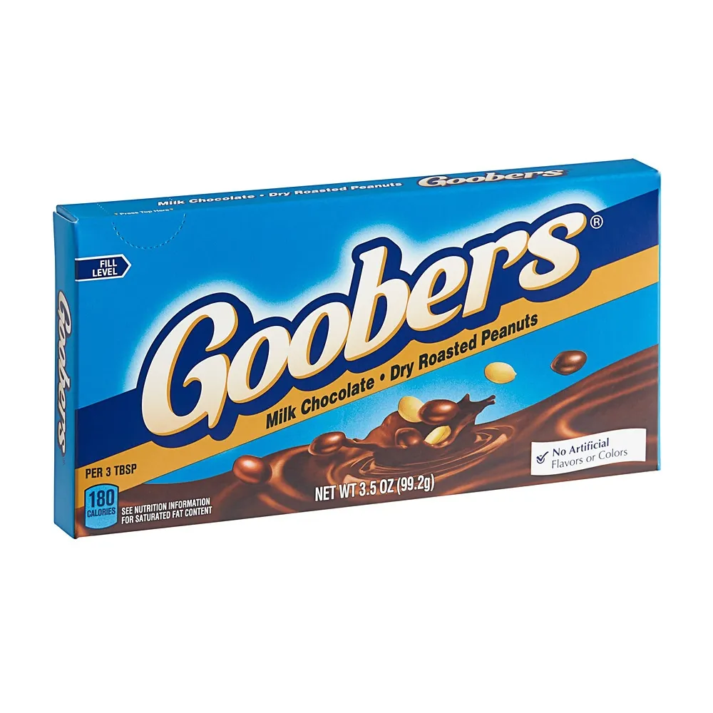 GOOBERS 밀크 초콜릿 커버 피넛 99.2g 15개입 1팩 GOOBERS Milk Chocolate-Covered ...