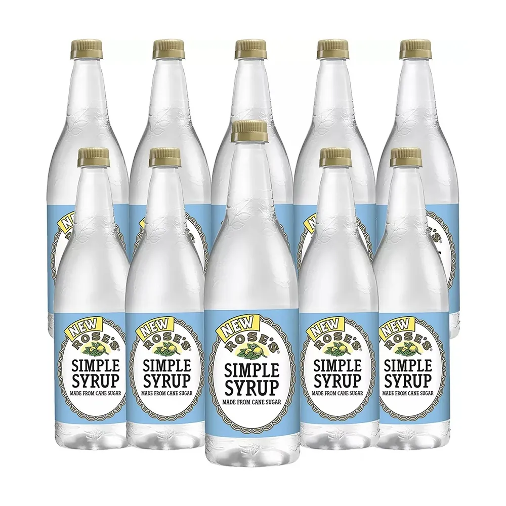 Roses 로즈 Simple Syrup 심플 시럽 1L 12개 | 크로켓