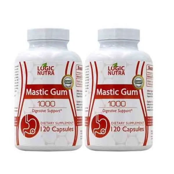 로직뉴트라 매스틱 검 1000mg 120정 2팩 Logic Nutra mastic Gum *H00226_2 | 크로켓