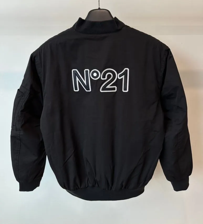 24FW N21 키즈 퀼팅 봄버 자켓 N21946-N0369-0N900 블랙 14,16A | 크로켓