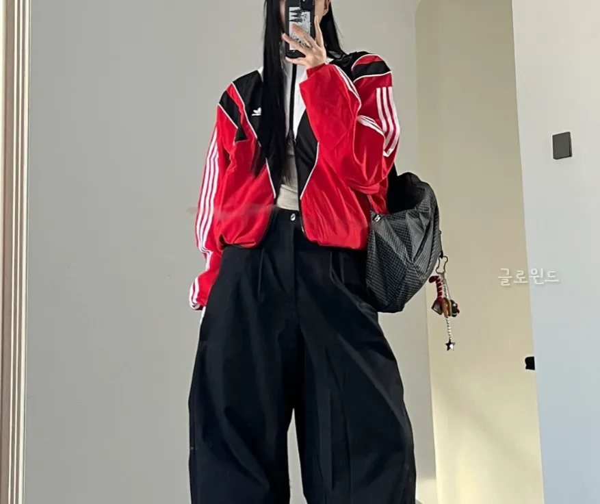 아디다스 라산트 컷 라인 트랙탑 바람막이 자켓 레드 JW9741 | 상품 상세 | 크로켓