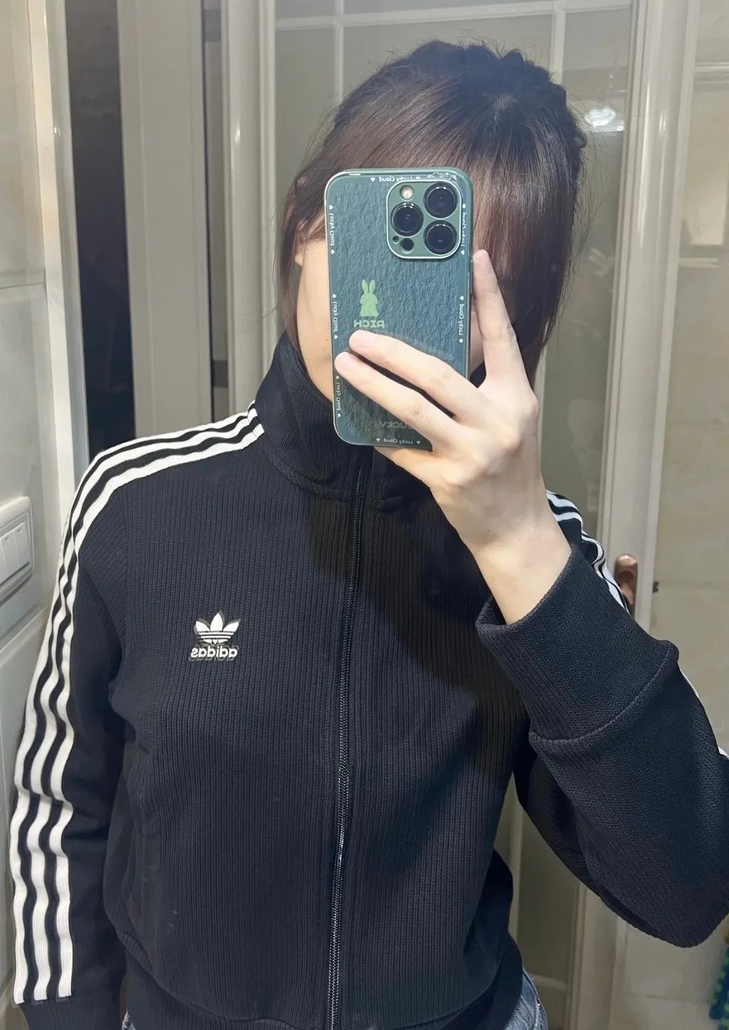 Adidas 아디다스 오리지널 아디컬러 24FW 니트 골지 트랙 탑 져지 블랙 IY7278 | 상품 상세 | 크로켓