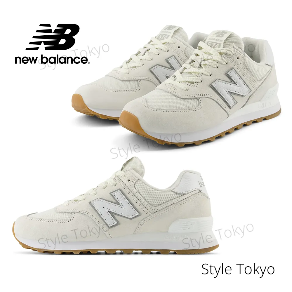 뉴발란스 남녀공용 574 오프화이트 U574RAD 화이트 스니커즈 | 크로켓