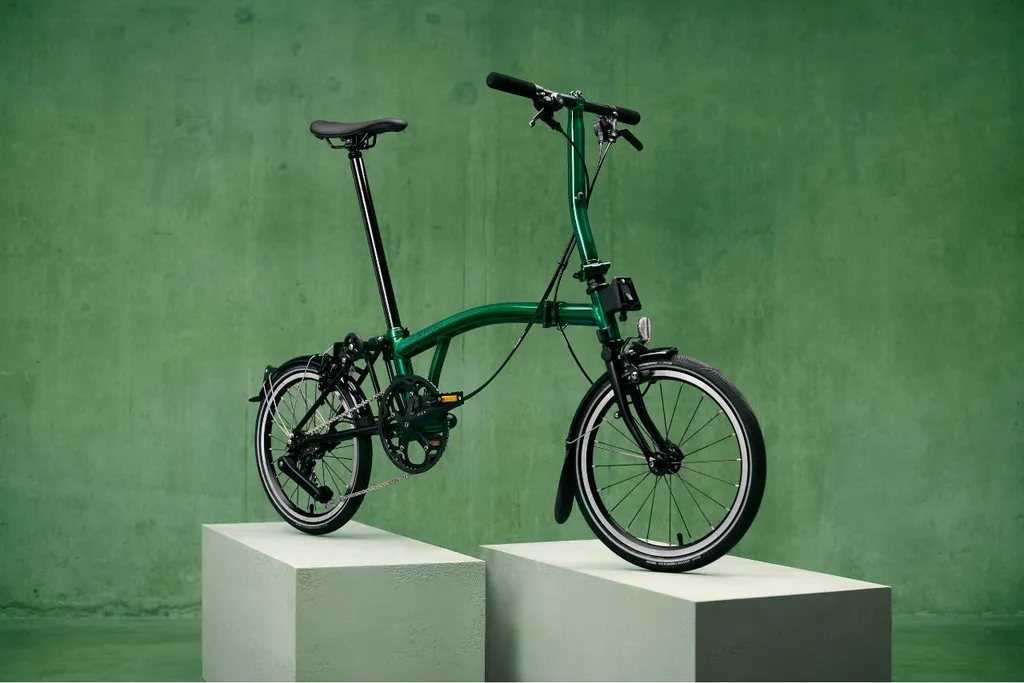 [에메랄드 색상/무료배송] 브롬톤 자전거 P 라인 Roller Frame 4단 | 상품 상세 | 크로켓