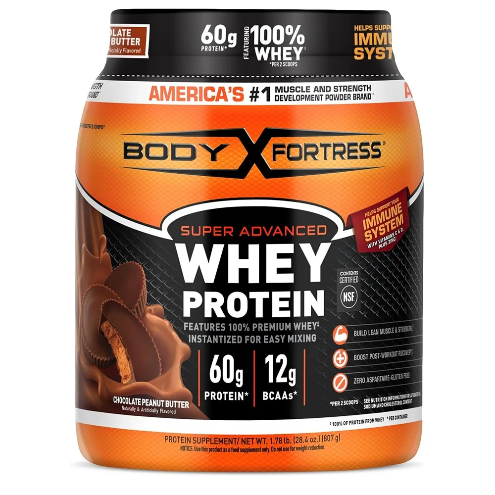 바디 포트레스 초콜릿 피넛 버터 웨이 프로틴 파우더 807g Body Fortress Super Advanced Whey Protein | 상품 상세 | 크로켓