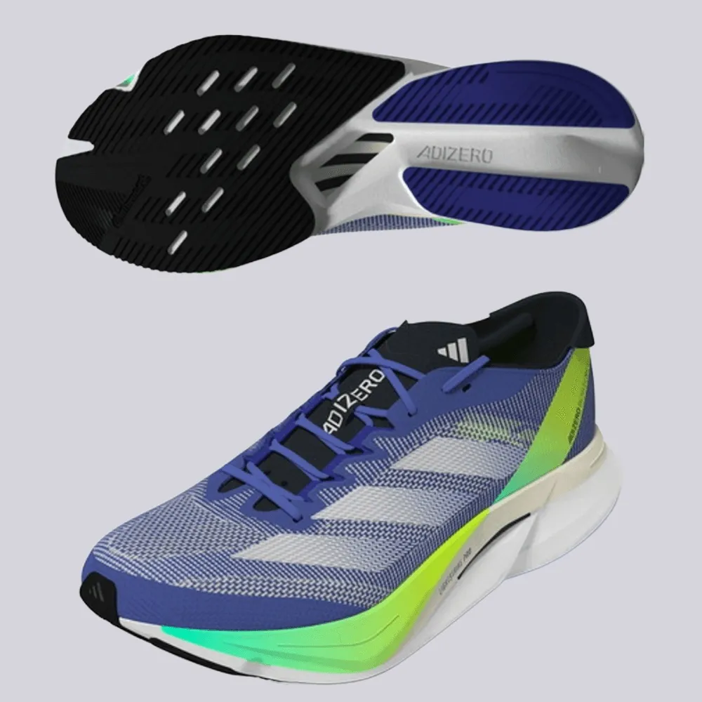 아디다스 아디제로 러닝화 보스턴 12M 블루 남성용 쿠션 달리기 IF9211 | 상품 상세 | 크로켓