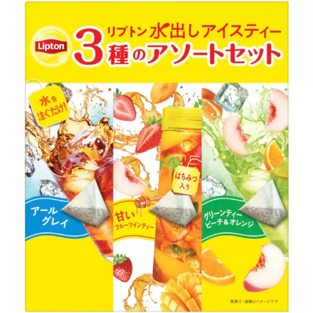 일본한정 립톤 콜드브루 얼그레이 그린티 프루츠 블렌딩 티백 68개입 | 크로켓