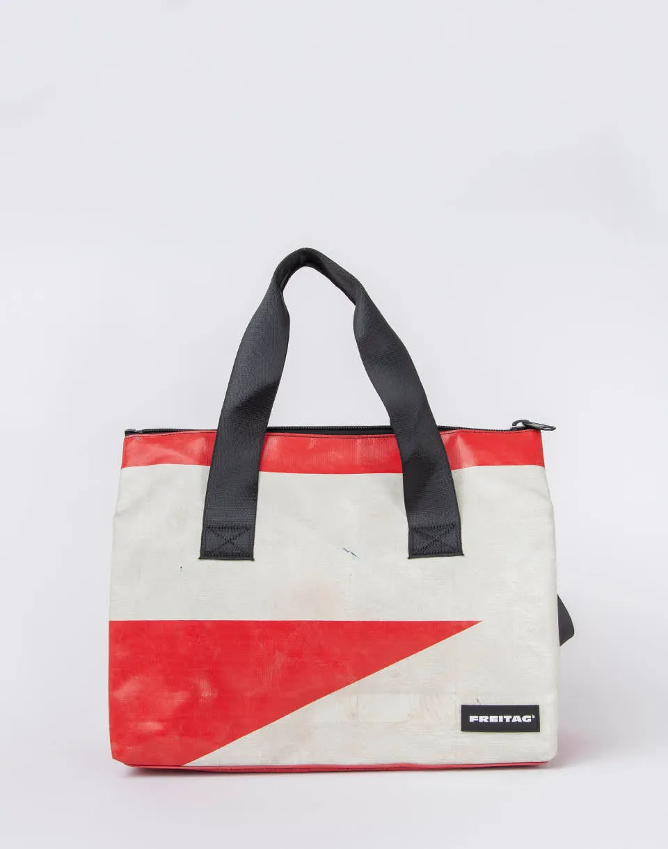 FREITAG 프라이탁 로이스 스포츠백 F45 Lois 레드 화이트 | 크로켓