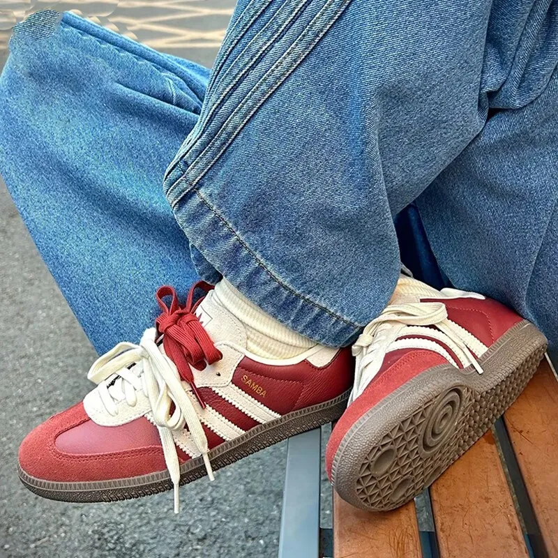 아디다스 삼바 OG 컬리지에이트 레드 공용 JI3216 | 크로켓