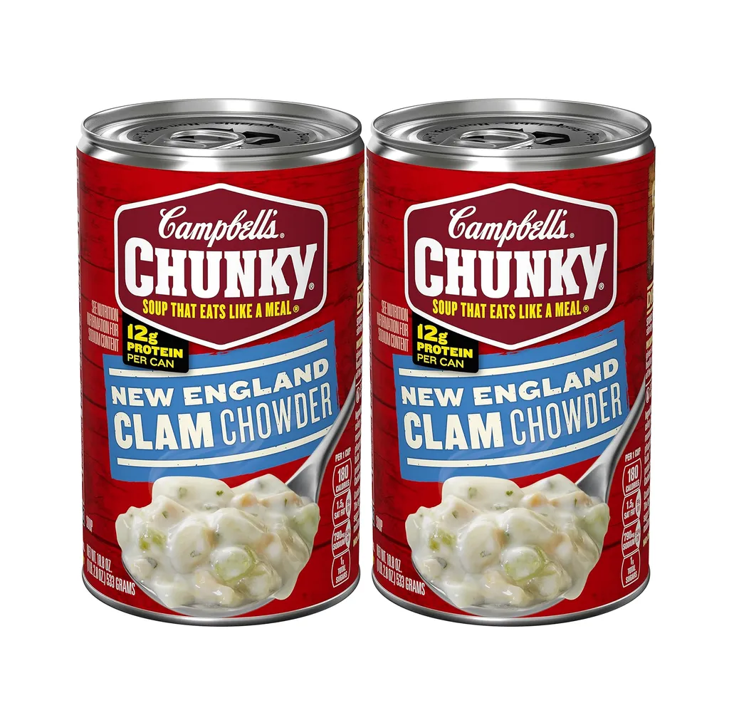 [2개세트] 캠벨 클램차우더 통조림 스프 463g x 2개세트 / 캠벨스 조개스프 / 코스트코 조개스프 | 크로켓