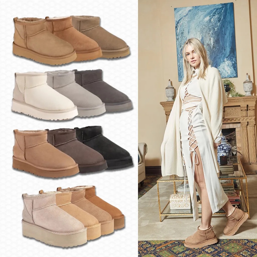 [무배/호주정품어그]여성용 4cm 통굽 클래식 플랫폼 울트라 미니 부츠 오즈웨어 OB658P | 크로켓