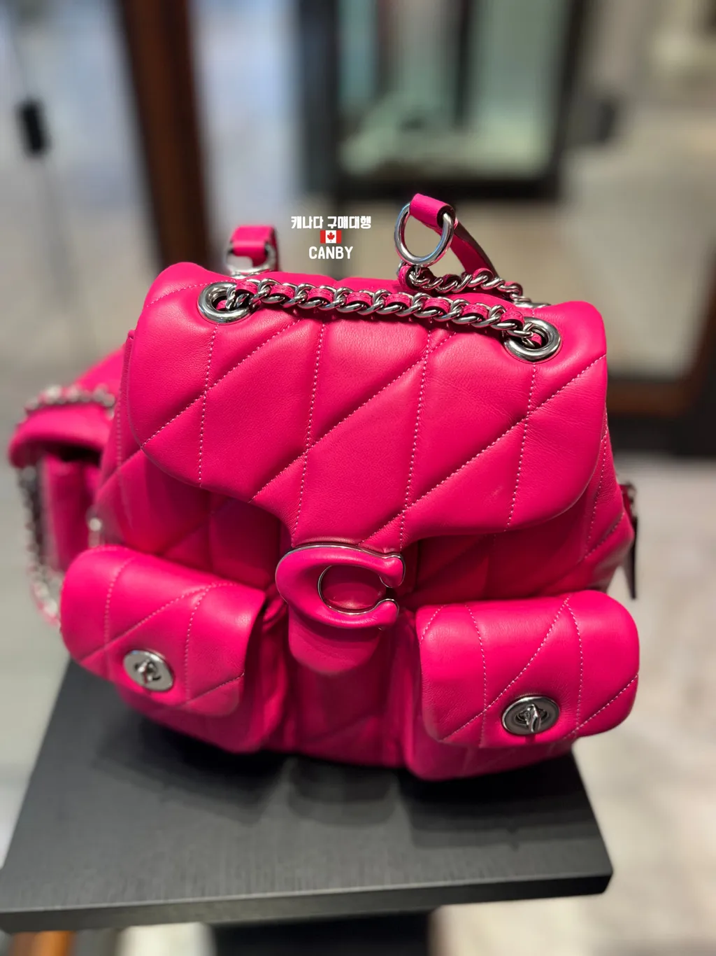 코치 여성 태비 퀼팅 백팩 Tabby Backpack CU077 CU076 | 상품 상세 | 크로켓