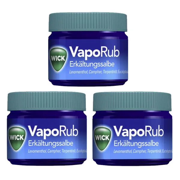 빅스 감기연고 베이포럽 크림 50g 3개 WICK VapoRub balsam 3set | 크로켓
