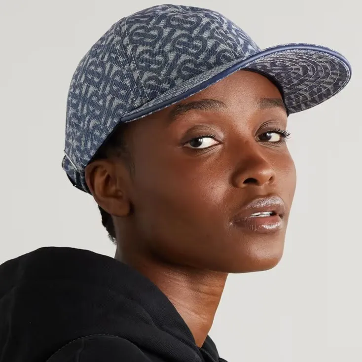 버버리 모노 로고 자카드 데님 야구모자 / 390895 | 크로켓