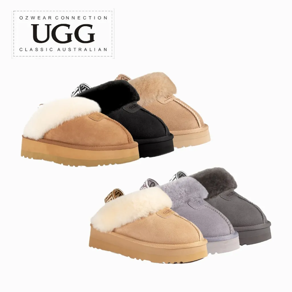 [무배/호주정품] 호주 오즈웨어 코케트 플랫폼 어그 슬리퍼 OB114 II PEB | 상품 상세 | 크로켓