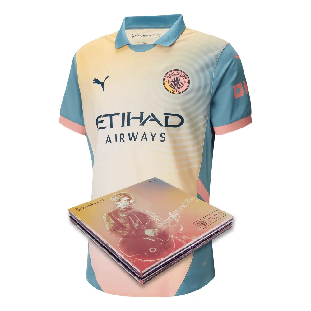 푸마 X 맨체스터 시티 맨시티 오아시스 Definitely City 어센틱 반팔 져지 유니폼 티셔츠 | 상품 상세 | 크로켓