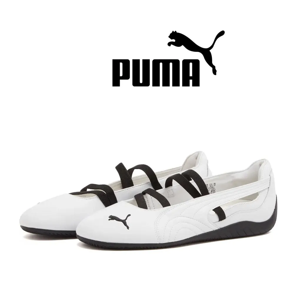 푸마 스피드캣 발렛 화이트 블랙 발레슈즈 403587-01 | 크로켓