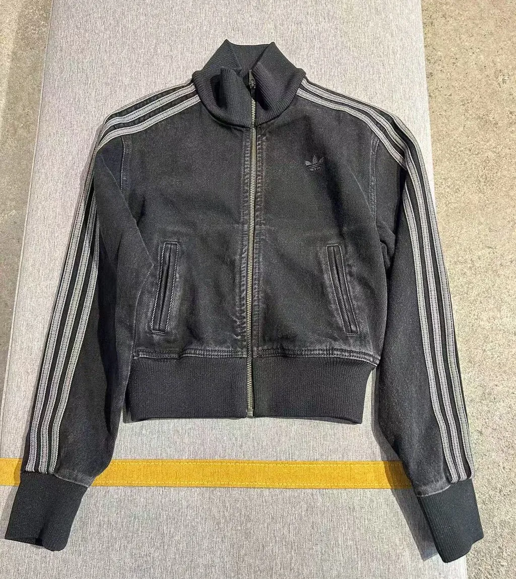 [무료배송] 아디다스 우먼스 오리지널 블랙 데님 트랙탑 트레이닝 저지 자켓 JD3110 | 상품 상세 | 크로켓