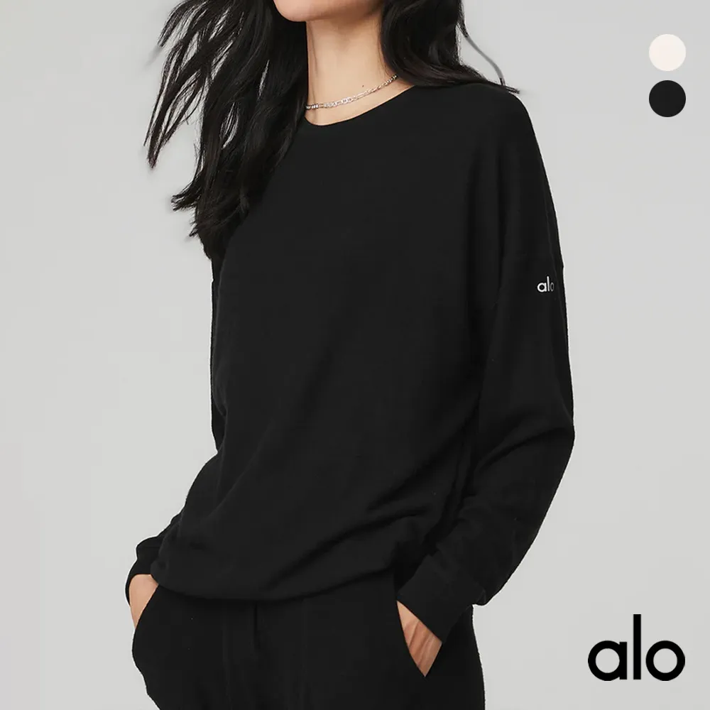 알로 요가 소호 풀오버 긴팔티 ALO SOHO PULLOVER | 크로켓