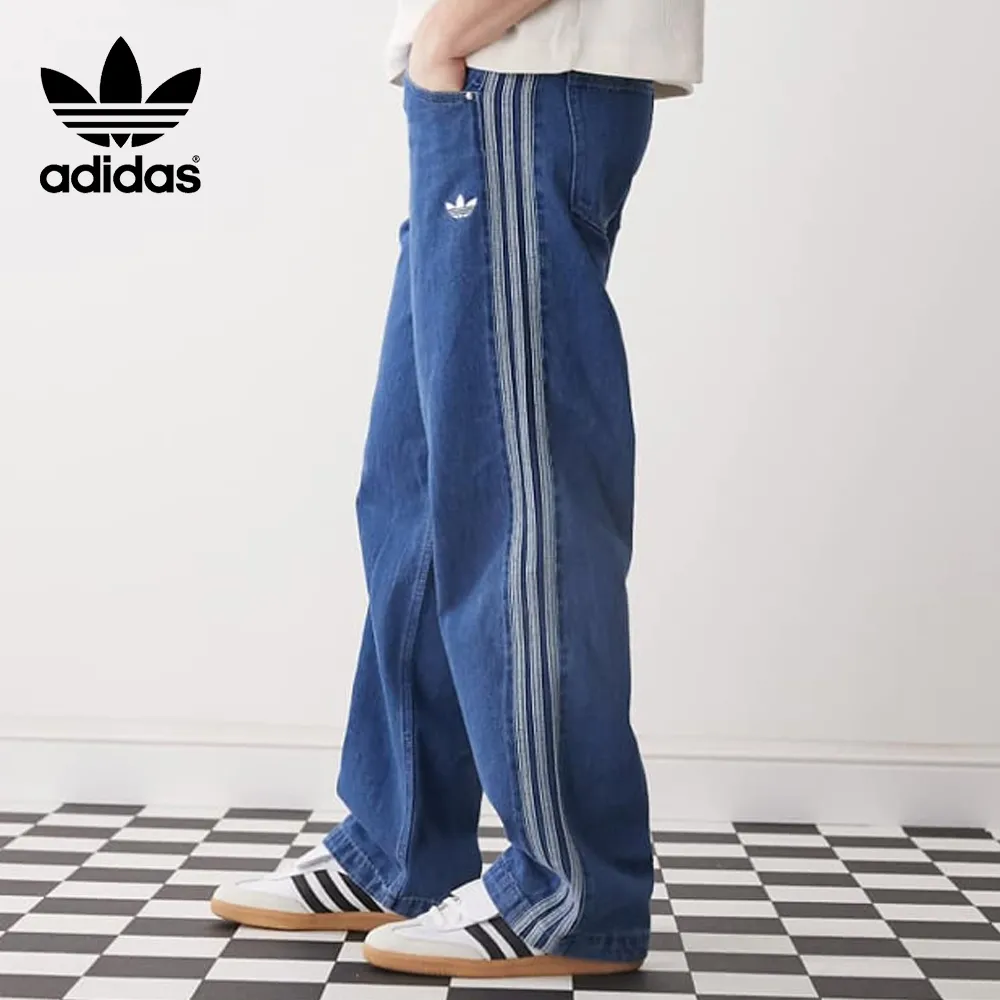 아디다스 데님 파이어버드 팬츠 블루 남성 긴바지 JC6234 | 상품 상세 | 크로켓