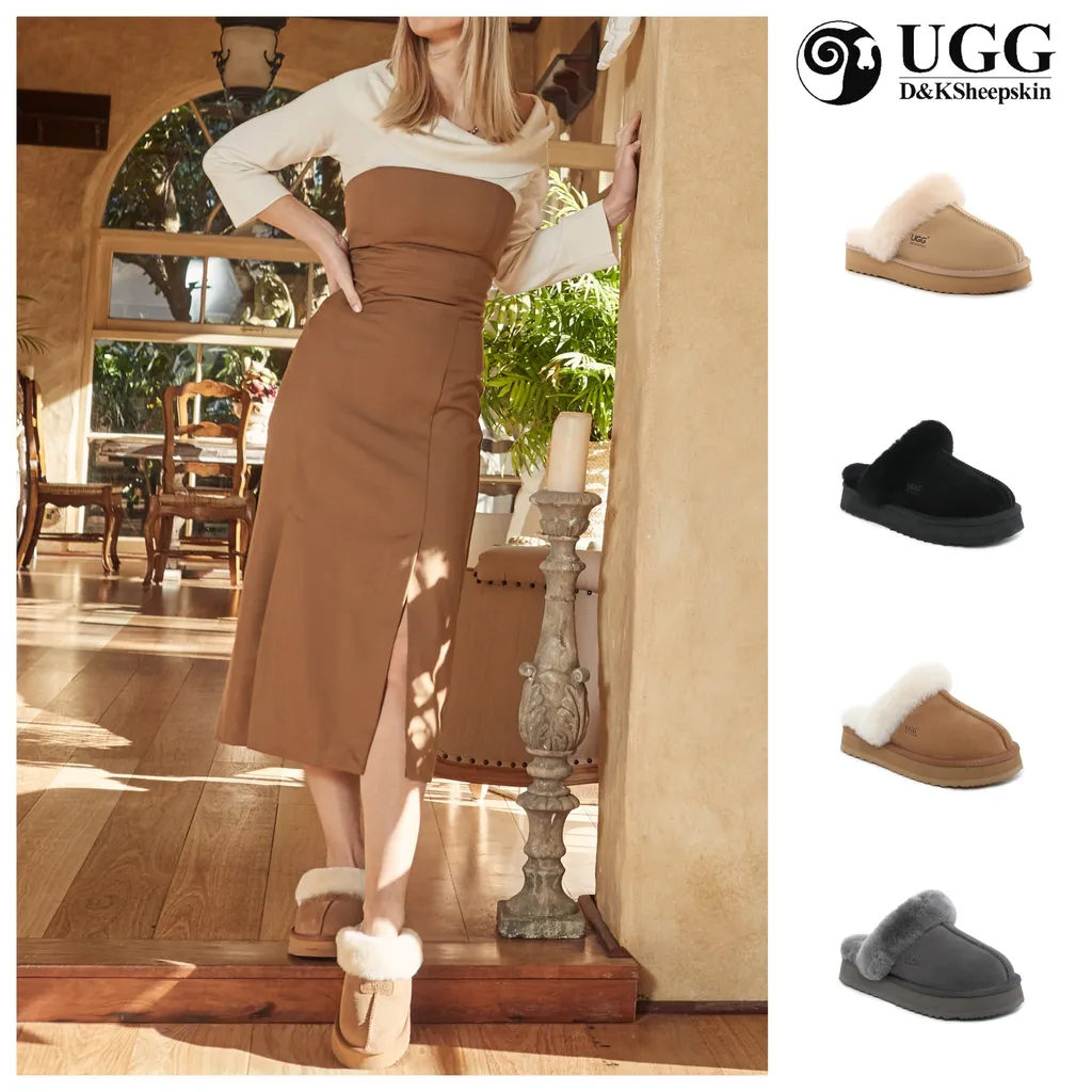 DK UGG 양털 슬리퍼 코케트 통굽 디케이 케니아 어그 DK083 | 상품 상세 | 크로켓