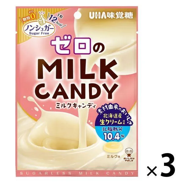 UHA미각당 ZERO 밀크캔디 65g x 3봉세트 일본사탕 일본캔디 일본간식 | 상품 상세 | 크로켓