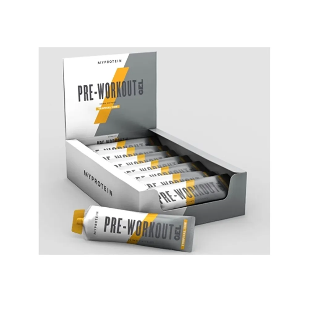마이프로틴 트로피칼 스톰 에너지 젤 50g 12팩 Myprotein Pre-Workout Gel Tropical Storm 12 Pack | 상품 상세 | 크로켓