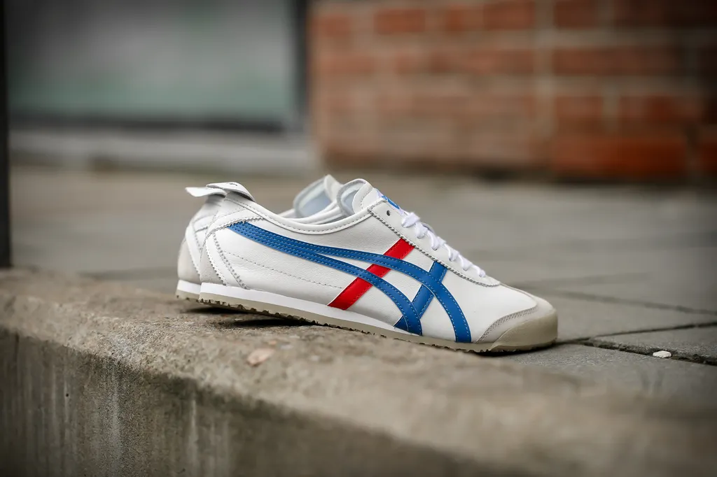 오니츠카 타이거 멕시코 66 화이트 블루 DL408-0146 | Croket