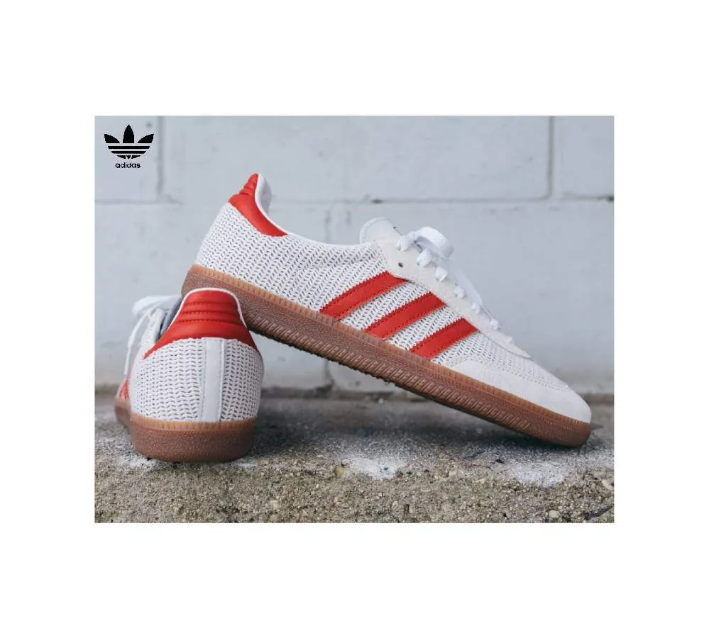 아디다스 삼바 OG 크리스탈 화이트 레드 검 스니커즈 IG1380 | 상품 상세 | 크로켓
