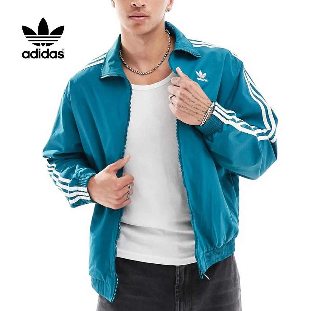 아디다스 아디컬러 우븐 파이어버드 트랙탑 레거시 틸 남성 트레이닝복 IZ2415 | 크로켓