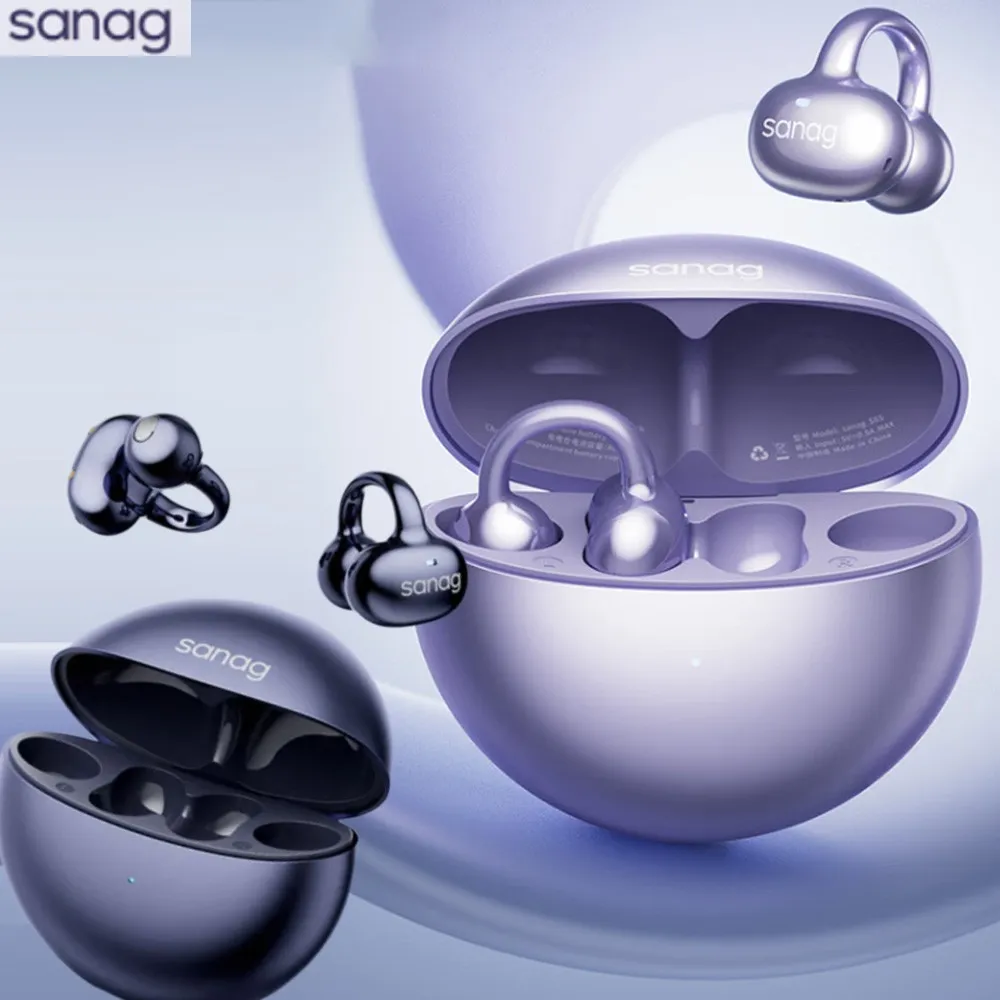 [최신출시]세나 Sanag S6S 신개념 3D 무선 스폿츠 노이즈 캔슬링 이어폰 5.3블루투스 38H 긴속항 | 크로켓