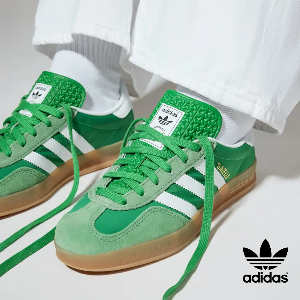 아디다스 가젤 인도어 헤이지 그린 화이트 IE6605 | 상품 상세 | 크로켓