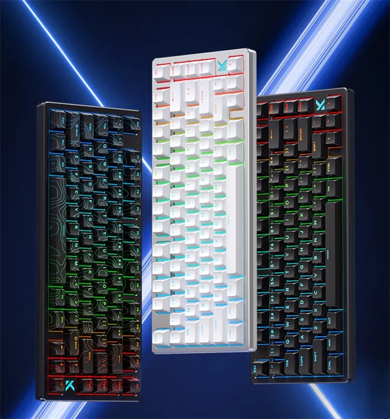 [킹-경기판]MCHOSE ZERO ZERO 75X 마그네틱 유선 게이밍 키보드 75%배열 RT0.01-3.4mm 128K Gasket구조 자기 | 상품 상세 | 크로켓