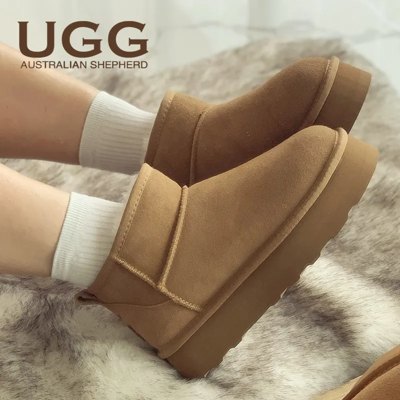 [호주정품/무료배송] EVER UGG 호주정품 에버어그 플랫폼 클래식 울트라 미니 어그 부츠 AS3033 | 상품 상세 | 크로켓