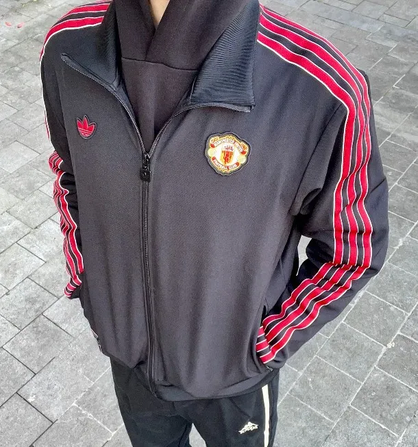 아디다스 맨체스터 유나이티드 맨유 테라스 아이콘 트랙탑 져지 자켓 JF0358 | 크로켓