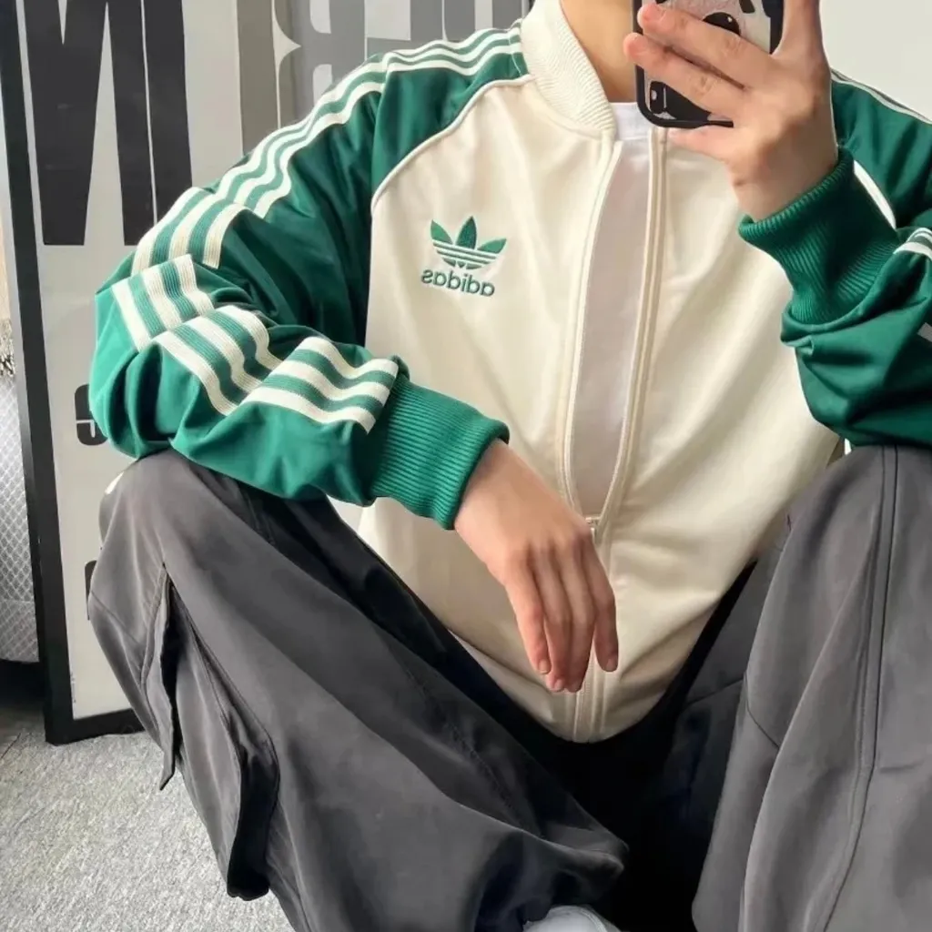 [빠른출고/무료배송] 아디다스 슈퍼스타 트랙탑 져지 자켓 윈더 화이트 그린 IS1403 | 상품 상세 | 크로켓