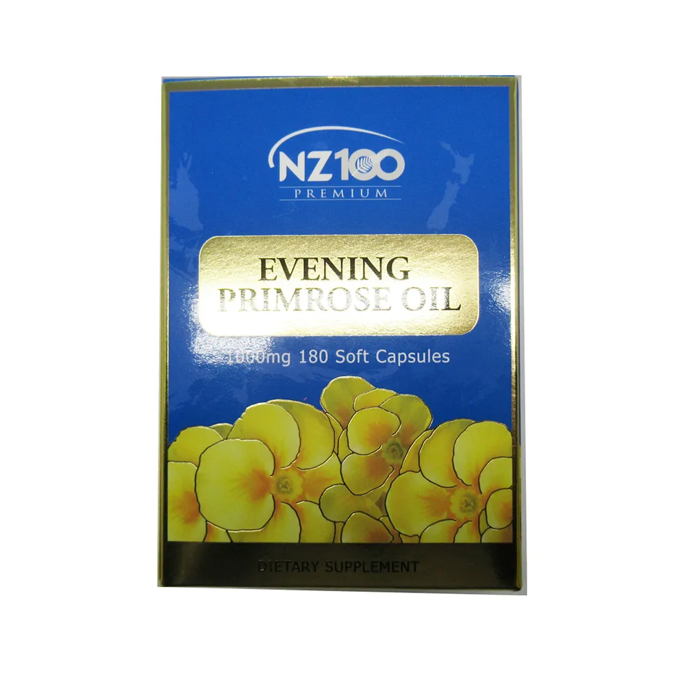 NZ100 달맞이꽃 종자유 1,000mg 180정 6팩 NZ100 Evening Primrose Oil 1000mg (EPO ...