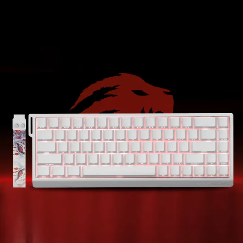 MADLIONS MAD68 R 기계식 키보드 핫스왑 게이밍 68키 8000HZ 화이트등고선 성능버전 쿤룬 자석축 | 크로켓