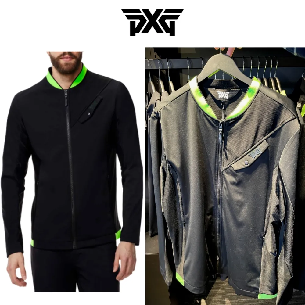 [50% OFF] PXG 남성골프웨어 블랙 골프재킷 Argon Mesh Panel Jacket 남자골프자켓 | 상품 상세 | 크로켓