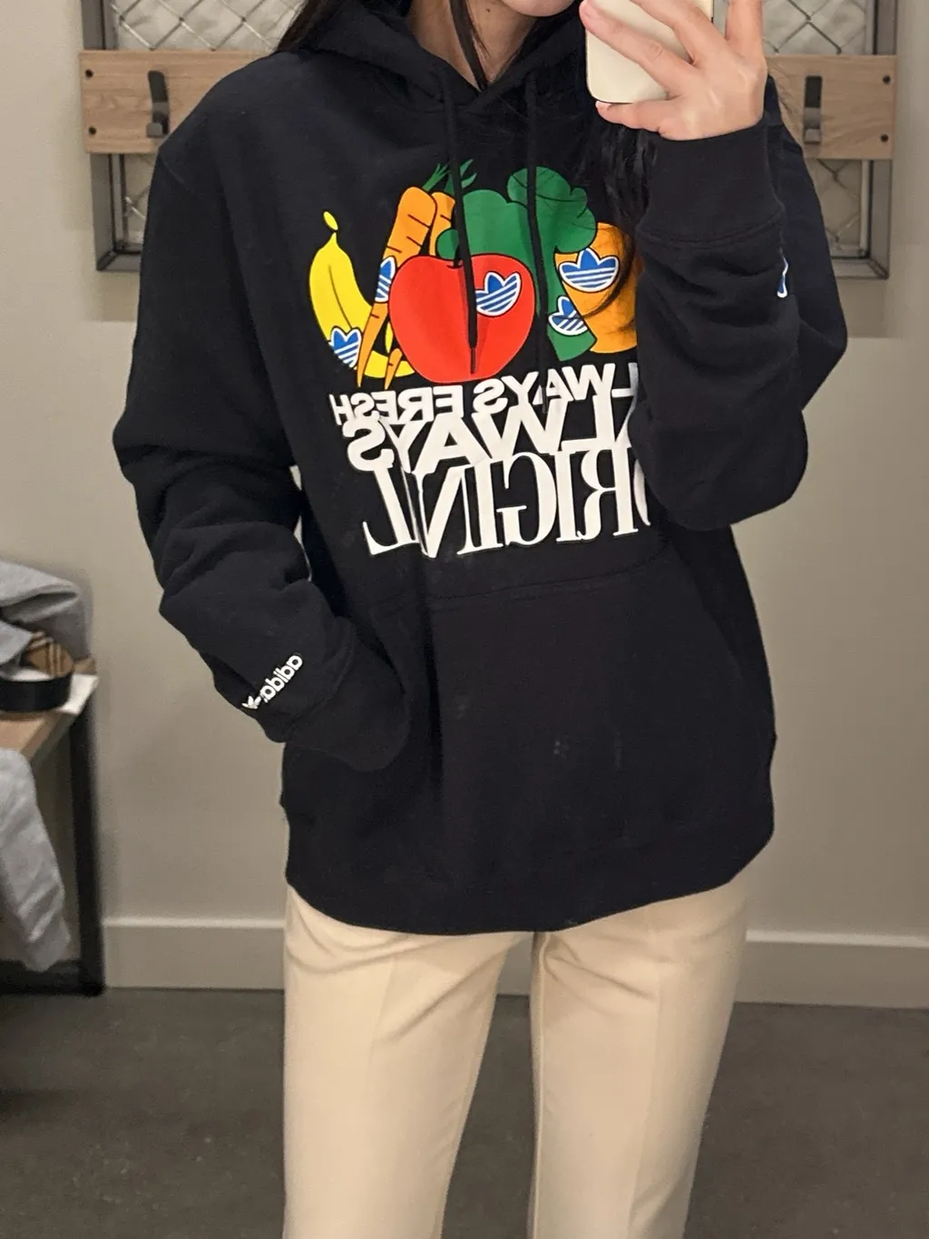 아디다스 남여공용 올웨이즈 프레쉬 오리지널 기모 후드 티셔츠 HD5259 | 상품 상세 | 크로켓