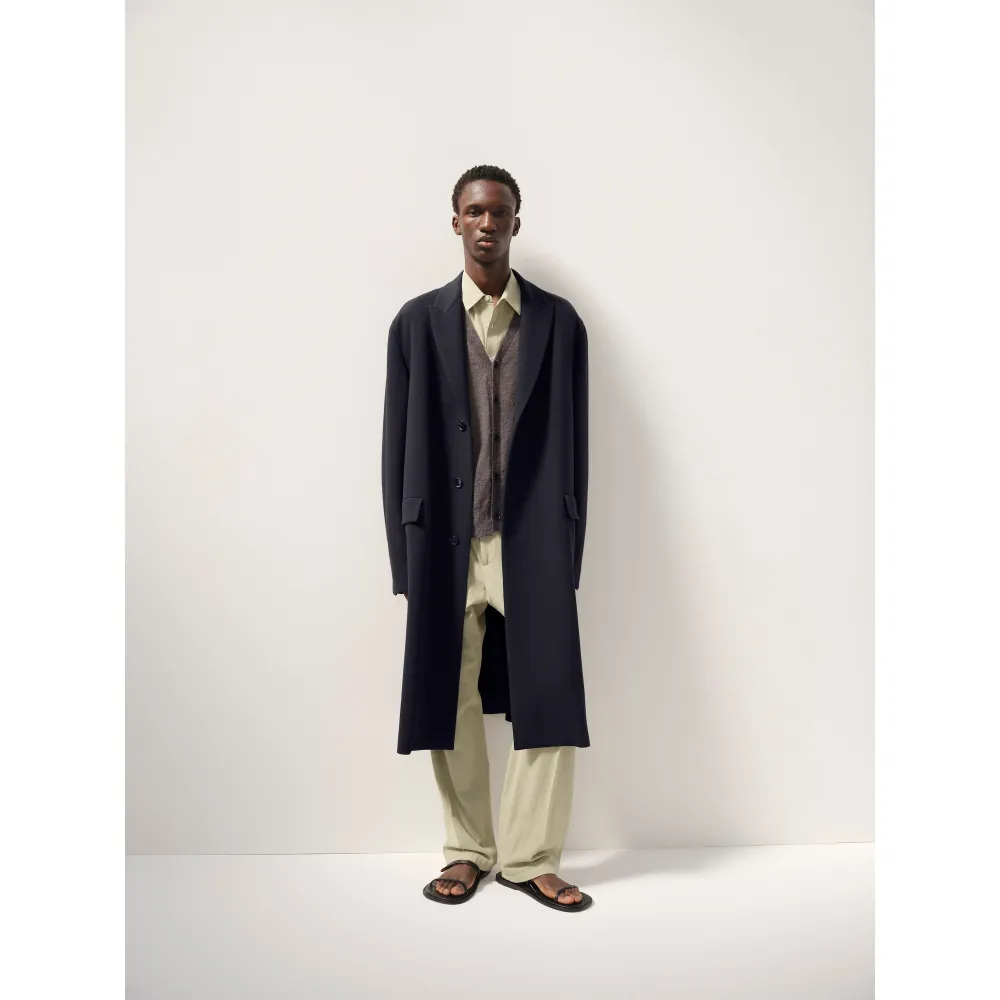 오라리 코트 DOUBLE CLOTH HIGH COUNT WOOL CHESTERFIELD COAT | 크로켓