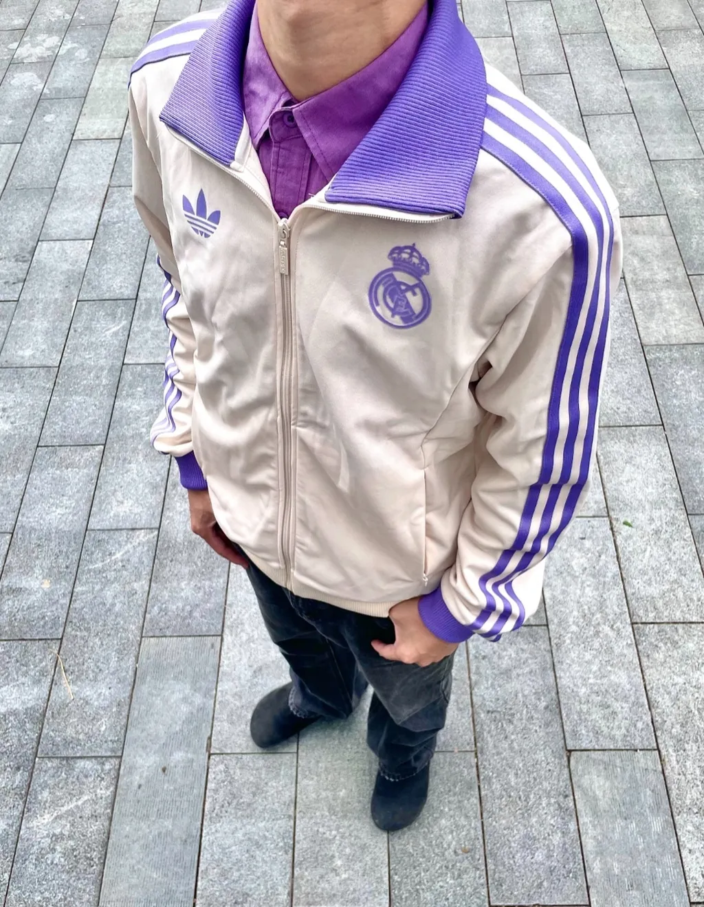 아디다스 레알 마드리드 트랙탑 저지 자켓 IY0058 | 상품 상세 | 크로켓