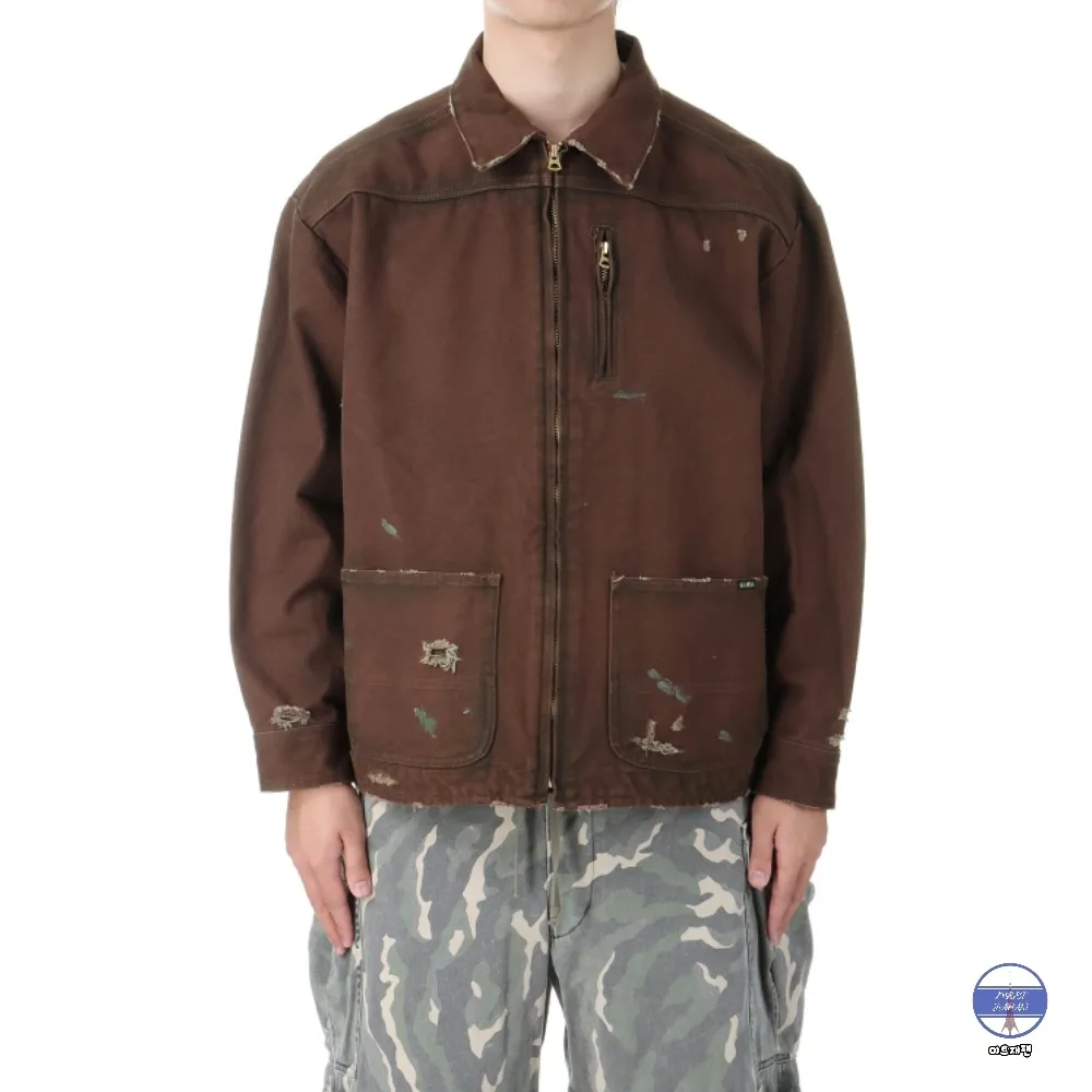 카미야 자켓 아우터 BORO Duck Jacket 블랙 브라운 G13JK023 | 상품 상세 | 크로켓