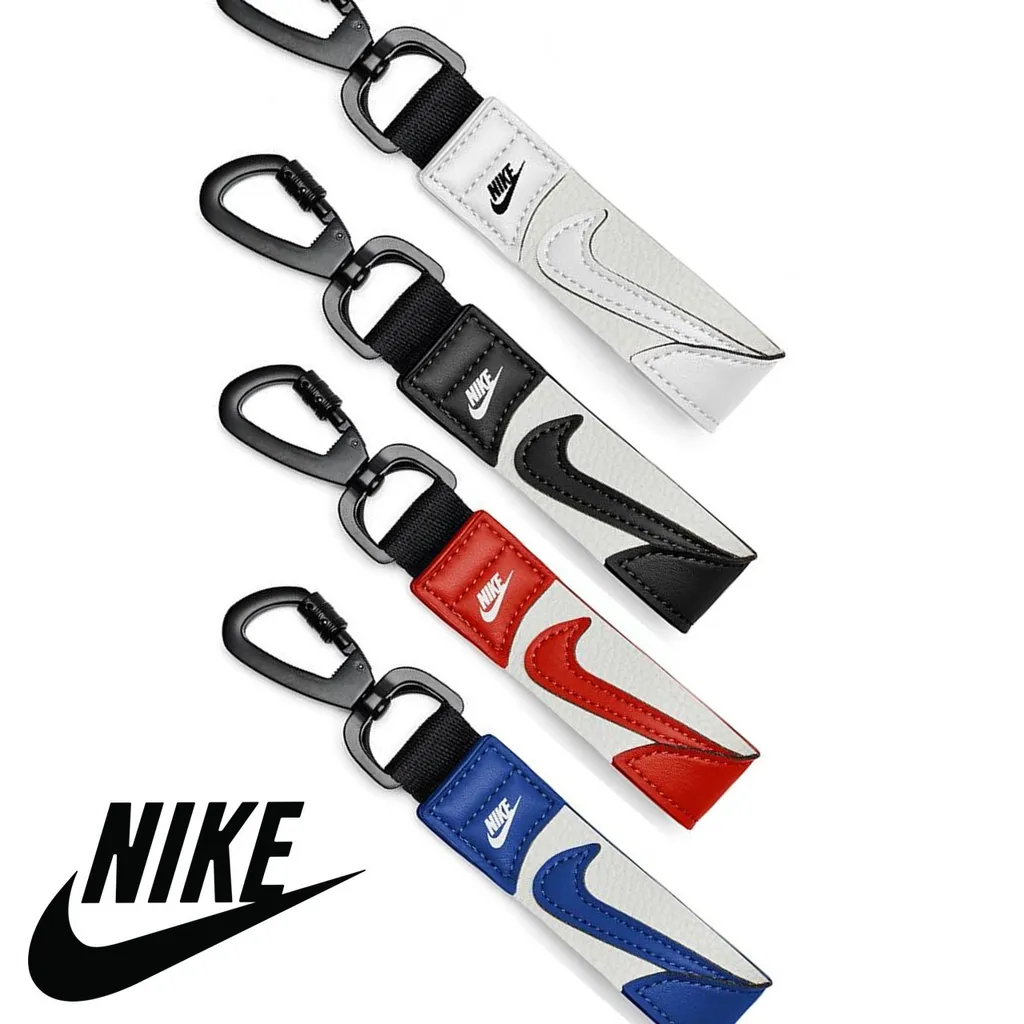 [24신상] 나이키 남자 여자 로고 키체인 키홀더 백참 화이트 블랙 레드 블루 Nike Key Holder | 크로켓