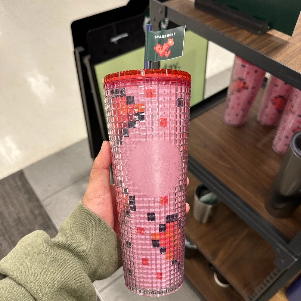 2025 북미스타벅스 발렌타인 벤티 텀블러 스벅md 710ml | 크로켓