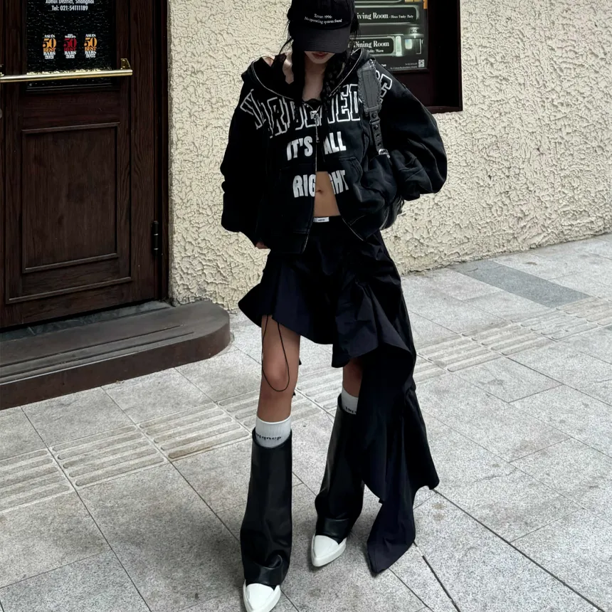 WARDEN EDGE 스커트 불규칙 미니 플레어 롱 스커트 | 상품 상세 | 크로켓