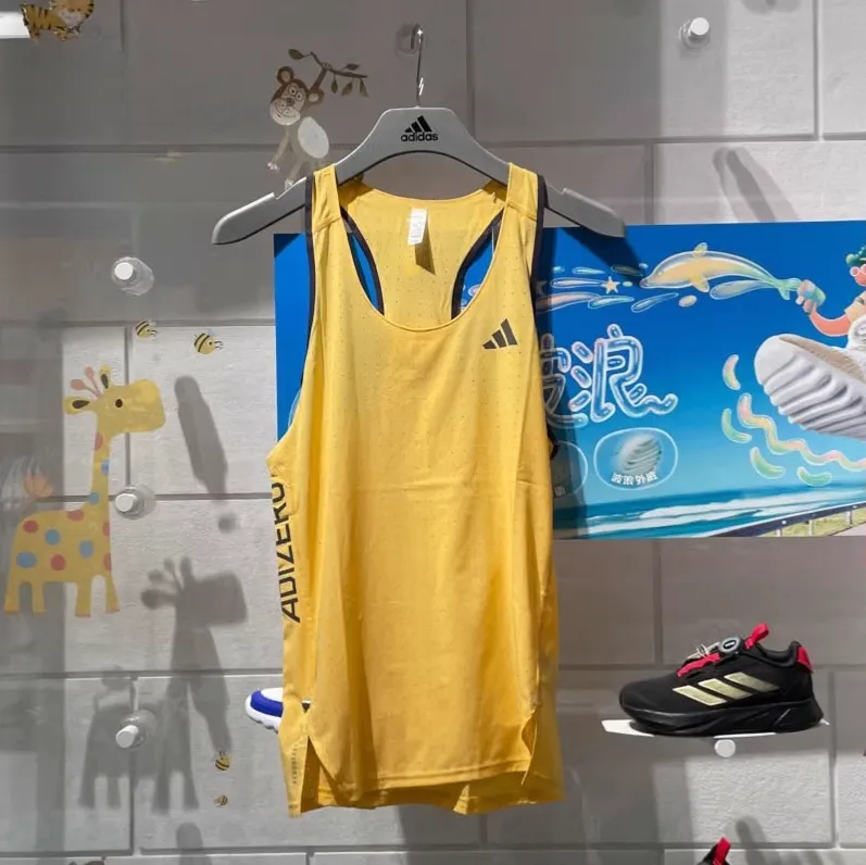 아디다스 아디제로 러닝 마라톤 싱글렛 나시 탑 IW6107 | 크로켓